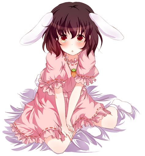 Safebooru Bad Id Black Hair Bunny Ears Inaba Tewi Rabbit Ears Short