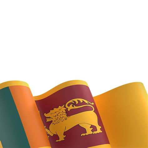Sri Lanka Flag Design National Independence Day Banner Element