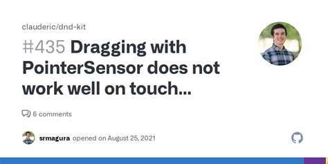 Dragging With Pointersensor Does Not Work Well On Touch Devices Issue Clauderic Dnd Kit