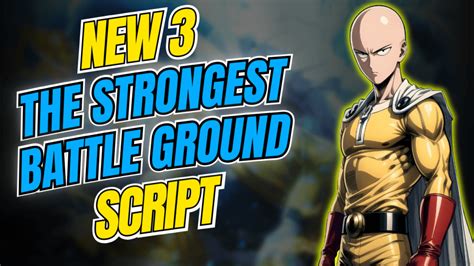 3 The Strongest Battlegrounds Scripts For Roblox Tsbg Script