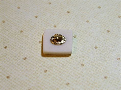 Square Design Button Set Of 5 Etsy
