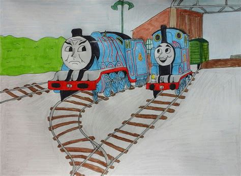 Thomas And Gordon By Mavhunterj17 On Deviantart
