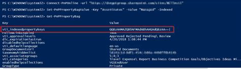 How To Make Property Bag Values Indexed And Searchable In Sharepoint