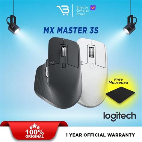Jual Logitech MX Master 3s Wireless Bluetooth Mouse MX Master 3s Shopee Indonesia