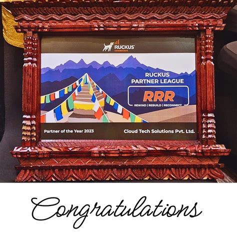 Cloud Tech Solutions Pvt Ltd On Linkedin Ruckus Partnerprogram Saarc Nepal Rrr