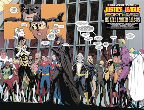 Justice League Vs The Legion Of Super Heroes Preview The Ring