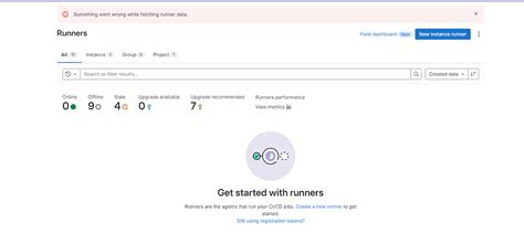 Gitlab Runner Page Throwing 500 Error When Downgrading From 16115 To 1711 Upgrade Gitlab