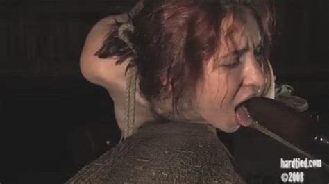 Pd Ties Up Calico Teasing Her Tongue With A Whip