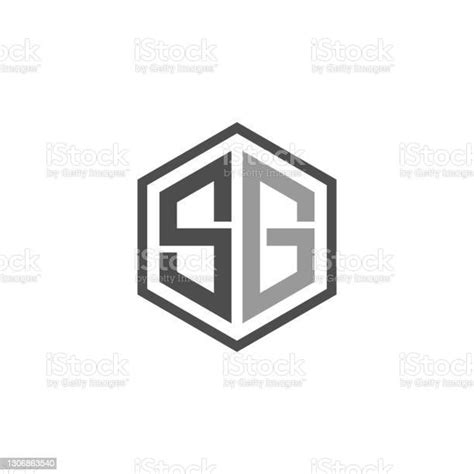 편지 Sg 로고 템플릿 로고에 대한 스톡 벡터 아트 및 기타 이미지 로고 0명 기하 도형 Istock