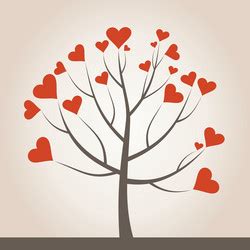 Love Tree Royalty Free Vector Image VectorStock
