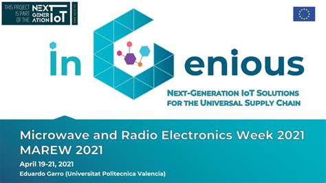 Ingenious Next Generation Iot For The Next Generation Supply Chain Ppt