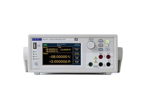 Tti Smu4001 Four Quadrant Source Measure Unit Maximum Voltage ± 21v