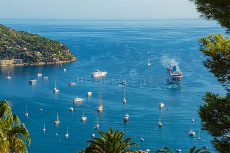 Saint Jean Cap Ferrat France Panoramic View Of Saint Jean Cap Ferrat