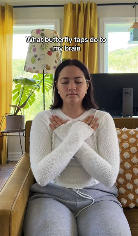Butterfly Tapping Is An Easy Viral Technique To Ease Anxiety