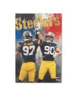 Pittsburgh Steelers Laser Cut Primary Logo Sign