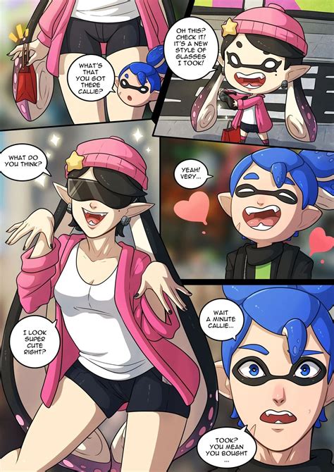 Rule 34 Agent 3 Splatoon Callie Splatoon Comic Inkling Inkling