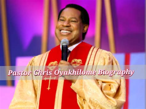 Pastor Christian Oyakhilome Biography Early Life Net Worth Career