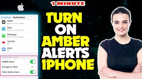 How To Turn On Amber Alerts Iphone 2024 Easy Steps Youtube