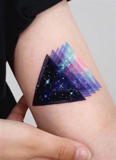 Galaxy Tattoo Designs For Girls