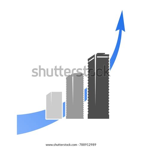 Growth Buildings Stock Vector Royalty Free 788912989 Shutterstock