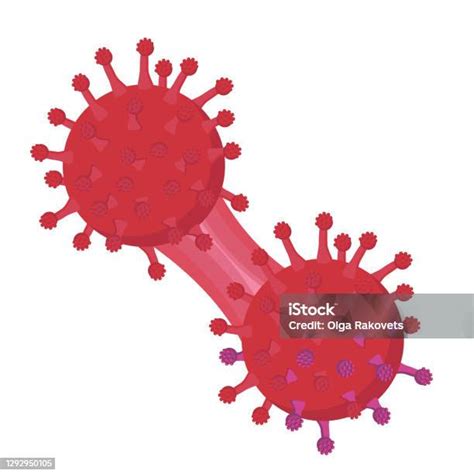 바이러스 돌연변이 바이러스 입자의 변형을 위한 미생물 체계 바이러스의 본질의 바이러스학 및 연구 퍼짐을 위한 미생물의 적응 감기와 독감에 대한 스톡 벡터 아트 및 기타