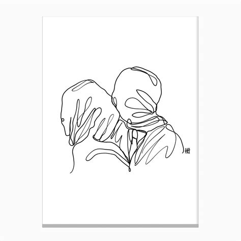 Loveletter To The Lovers Canvas Print Lovers Art Canvas Prints Art