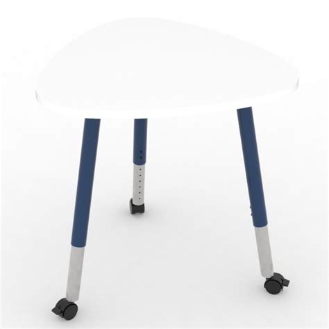 Retractable Triangular Activity Table With Caster From China