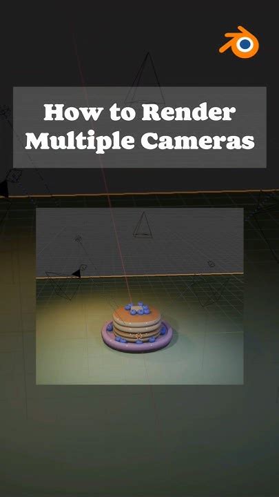 How To Render Multiple Cameras In Blender Youtube