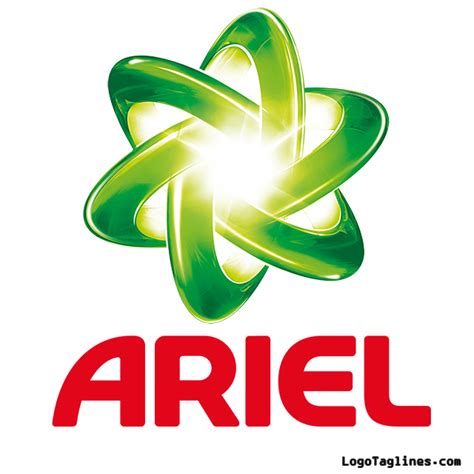Ariel Logo And Tagline Slogan Owner Market