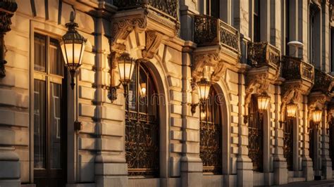 Architecture Building Lighting Stock Illustration Illustration Of Intricate Picturesque