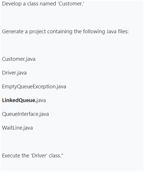 Solved Develop A Class Named Customer Generate A Project Chegg