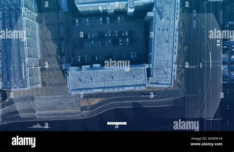 Screen Of A Drone Controller Head Up Display Hud Of A Vehicle Cockpit Graphi Stock Video