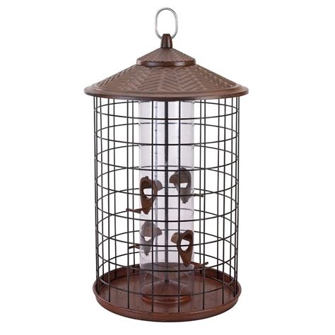 More Birds Squirrel X Double Suet Feeder Outdoor Wild Bird Feeder Cage Bird Feeder 2 Suet