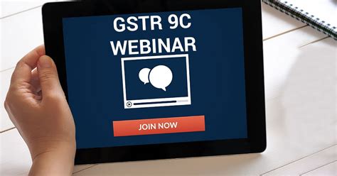 GSTR 9C Reconciliation Statement Webinar Today In Tamil SAG Infotech