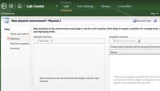 Tfs Mtm Lab Center Cannot Add New Machines Stack Overflow