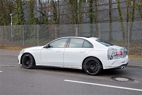 Mercedes Teases New E Class And Electrified Engines Ahead Of April 25 Launch Carscoops