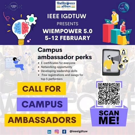 Ieee Igdtuw On Linkedin Call For Ambassadors 📢📢 🌟 Heres To An Incredibly Motivating