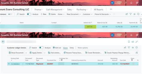 Refund A Customer Overpayment In Microsoft Dynamics 365 Business Central