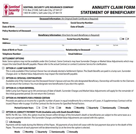 13 Best Annuity Statement Examples Pdf And Word Day To Day Email