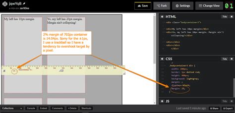 Html Does Margin Not Collapse In Iframes Stack Overflow