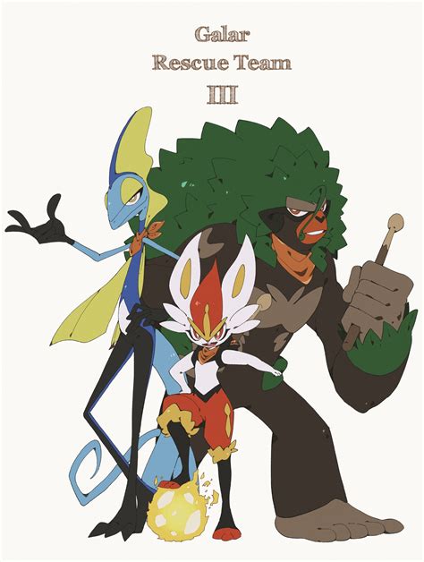 Cinderace Inteleon And Rillaboom Pokemon And More Drawn By Aya Ayamenora Danbooru