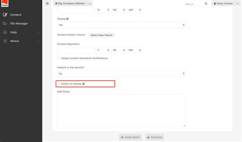 Simple Publishing Workflow Mura Docs V