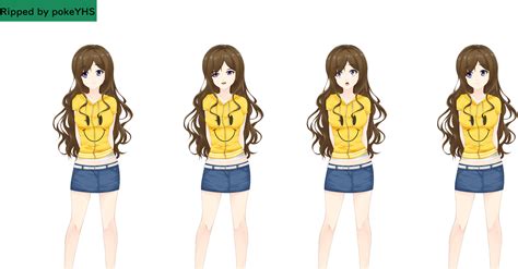 The Spriters Resource Full Sheet View Class Of 09 Megan