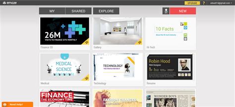 At Emaze Presentation