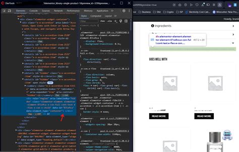 Space Character In Empty Div Relementor