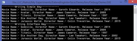 Extending Interfaces Codeproject