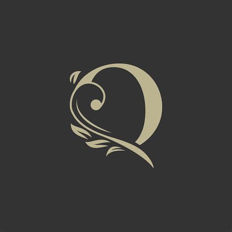 Premium Vector Letter Q Nature Leaves Logo