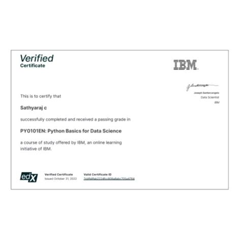 Sathya Raj C On Linkedin Edxpython3