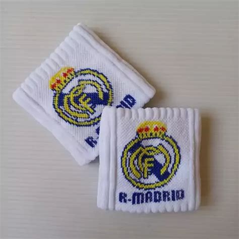 خرید و قیمت مچ بند رئال مادرید ، مچبند کشی طرح لوگوی تیم رئال مادرید