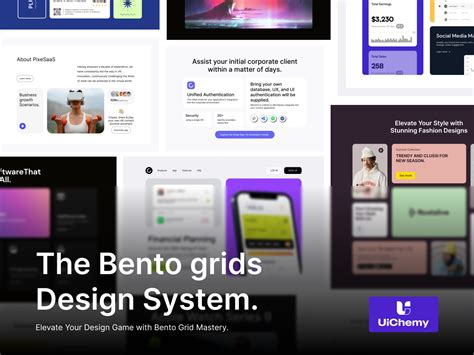 Bento Grids Uichemy
